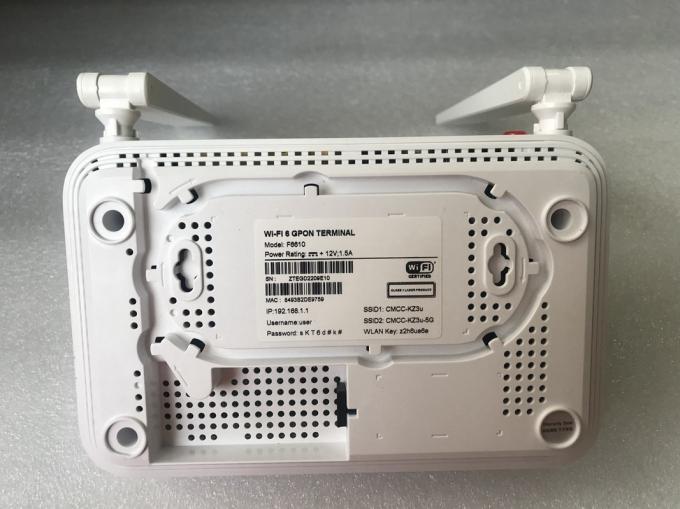 مودم FTTH دو باند Wifi6 روتر F6610Ftth Epon Gpon Ont Xpon Onu